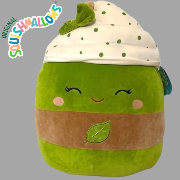 Kellytoy | Toys | Zap Green Matcha Latte Squishmallow | Poshmark